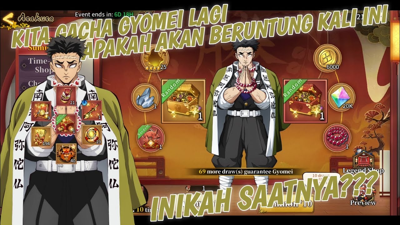 KITA GACHA GYOMEI HIMEJIMA YANG KEDUA KALINYA, APAKAH AKU AKAN DAPAT ...