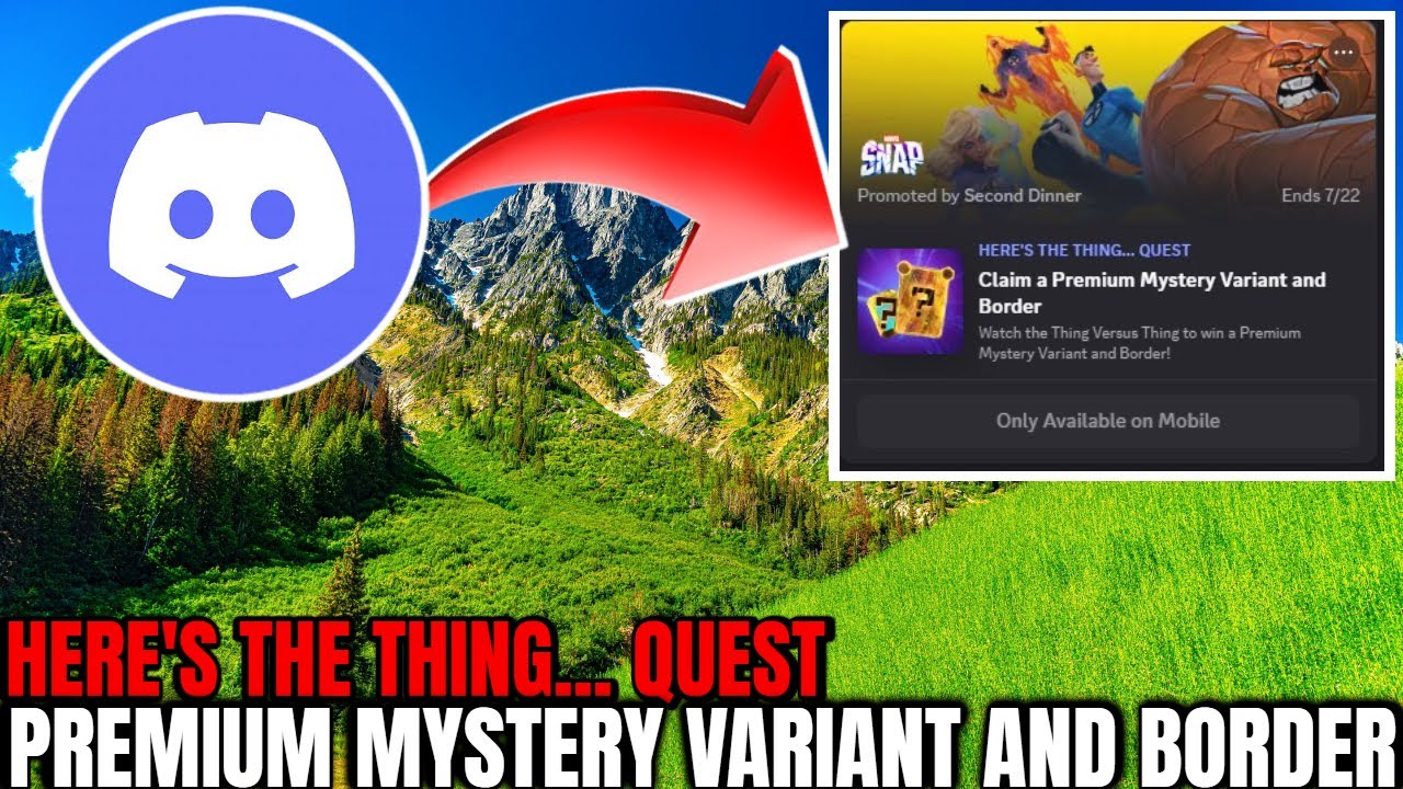 🔧 FREE DISCORD Premium Mystery Variant and Border - HERE'S THE THING ...