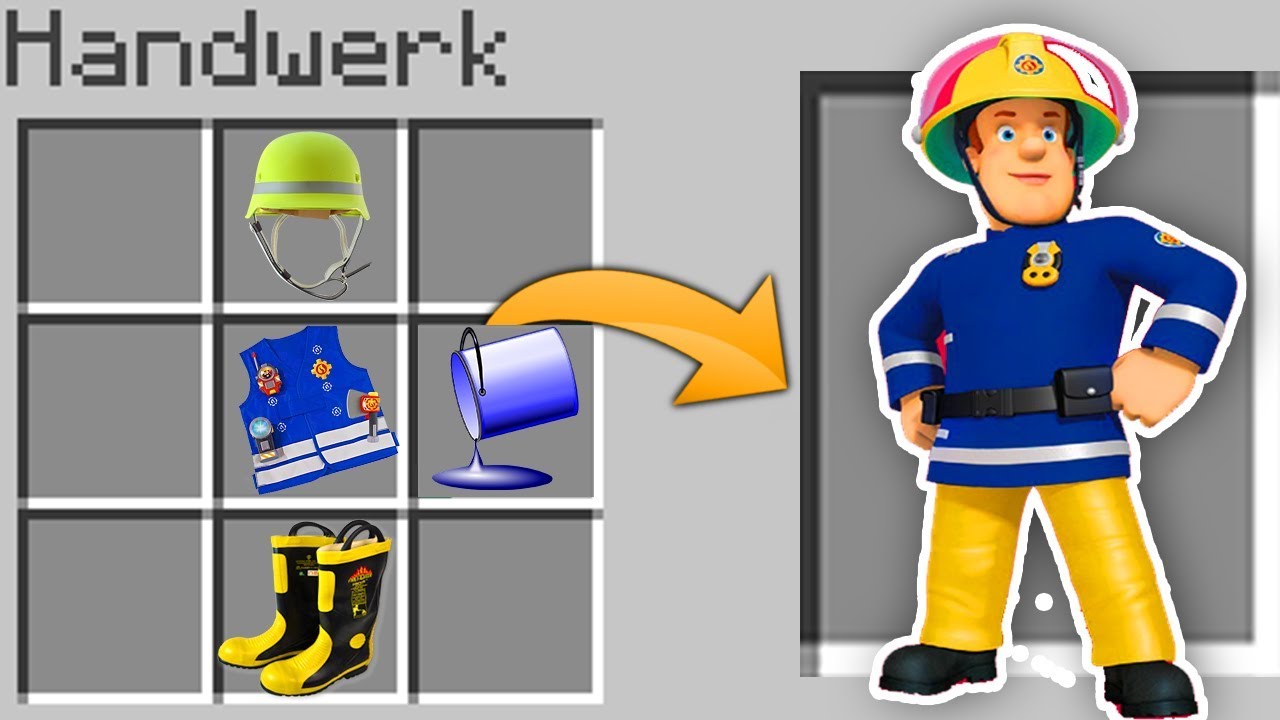 FEUERWEHRMANN SAM CRAFTEN IN MINECRAFT - YouTube