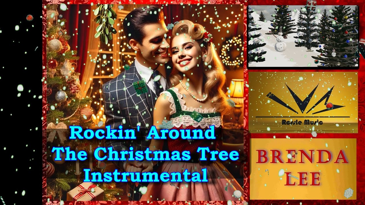 🎄 Rockin' Around The Christmas Tree - Brenda Lee - Instrumental with ...