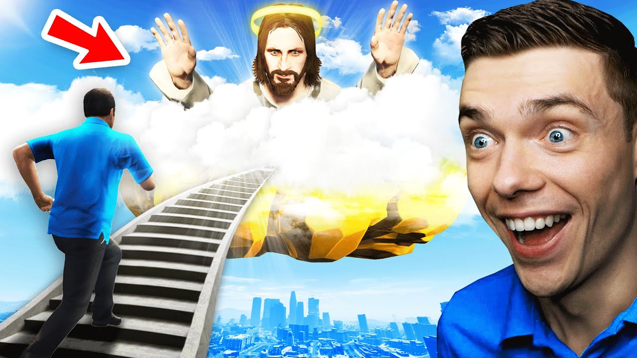 The STAIRWAY TO HEAVEN To FIND GOD In GTA 5 (Secret) - YouTube