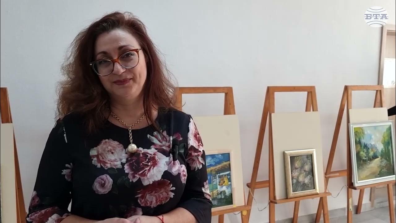 Изложба на Ваня Велева Youtube