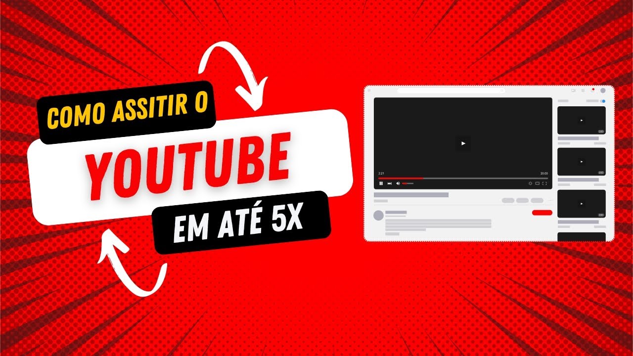 Como assistir vídeos do Youtube em 3x, 4x e 5x sem instalar aplicativos ...