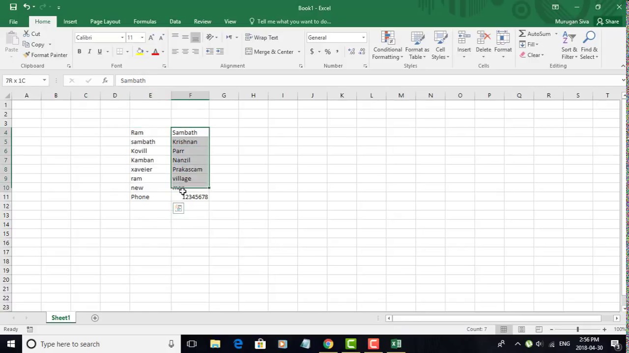 Combine Cell Data In Excel Without Concatenate Tutorial YouTube Combine Cell Data In Excel Without Concatenate Tutorial YouTube