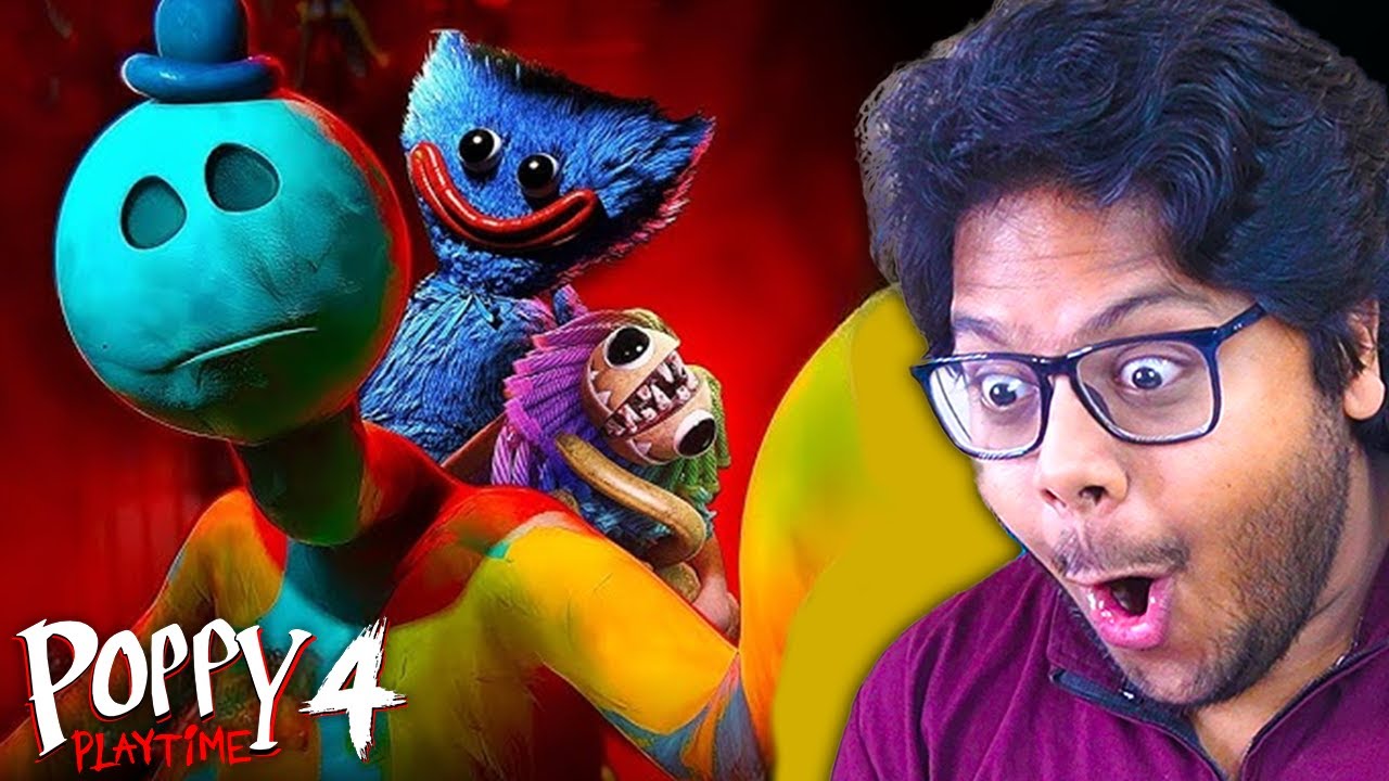 POPPY PLAYTIME CHAPTER 4 GAMEPLAY TRAILER + SECRET IMAGES & FACTS - YouTube