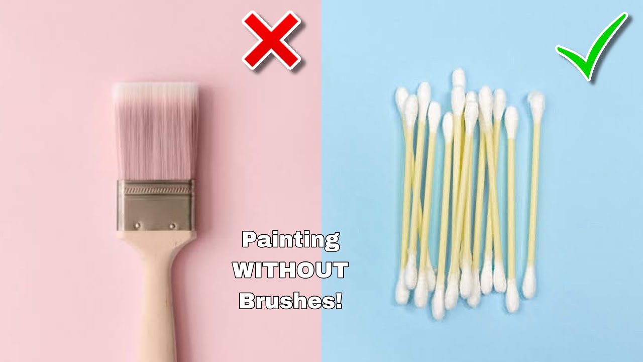 9 COOL PAINTING HACKS AND ART IDEAS FOR BEGINNERS || Paint WITHOUT ...