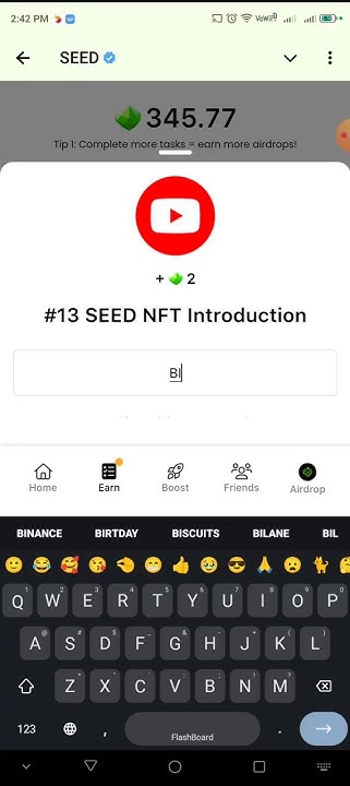 #13 SEED NFT Introduction | SEED Video ANSWER | SEED CODE - YouTube