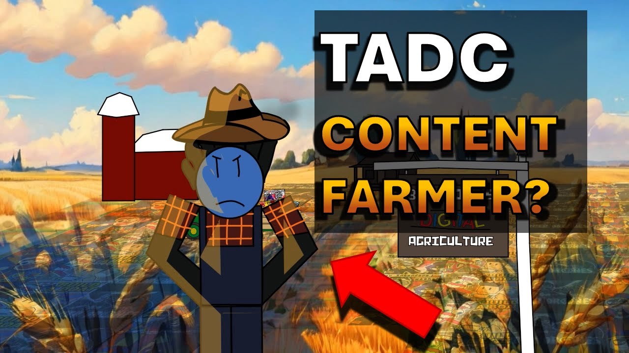 Apparently I'm an awful TADC content farmer... - YouTube