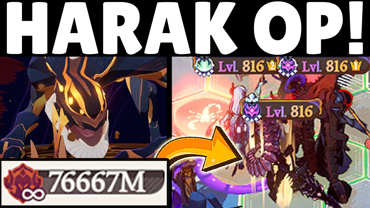 HARAK Is The BEST Hero For NECRODRAKON! HUGE Record! AFK Journey - YouTube