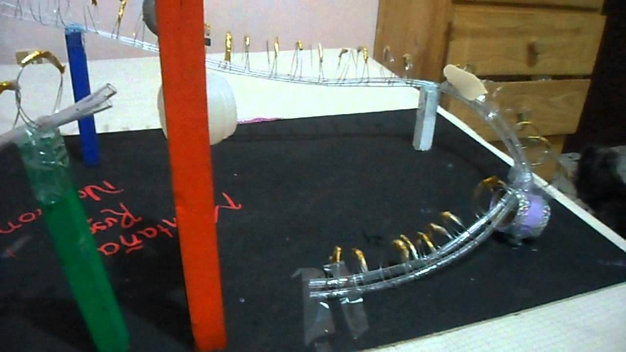 |Proyecto de ciencias |♥| Montaña Rusa De Newton|.♥ - YouTube