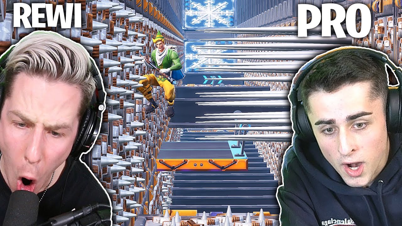 REWI vs. PRO im SCHWERSTEN Fortnite DEATHRUN! (Cizzorz parkour) - YouTube