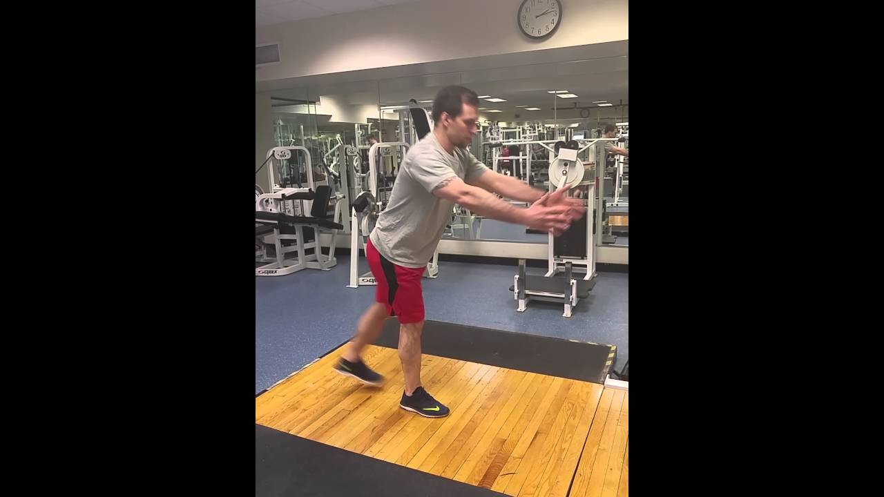 Single Leg Hip Hinge Reach - YouTube