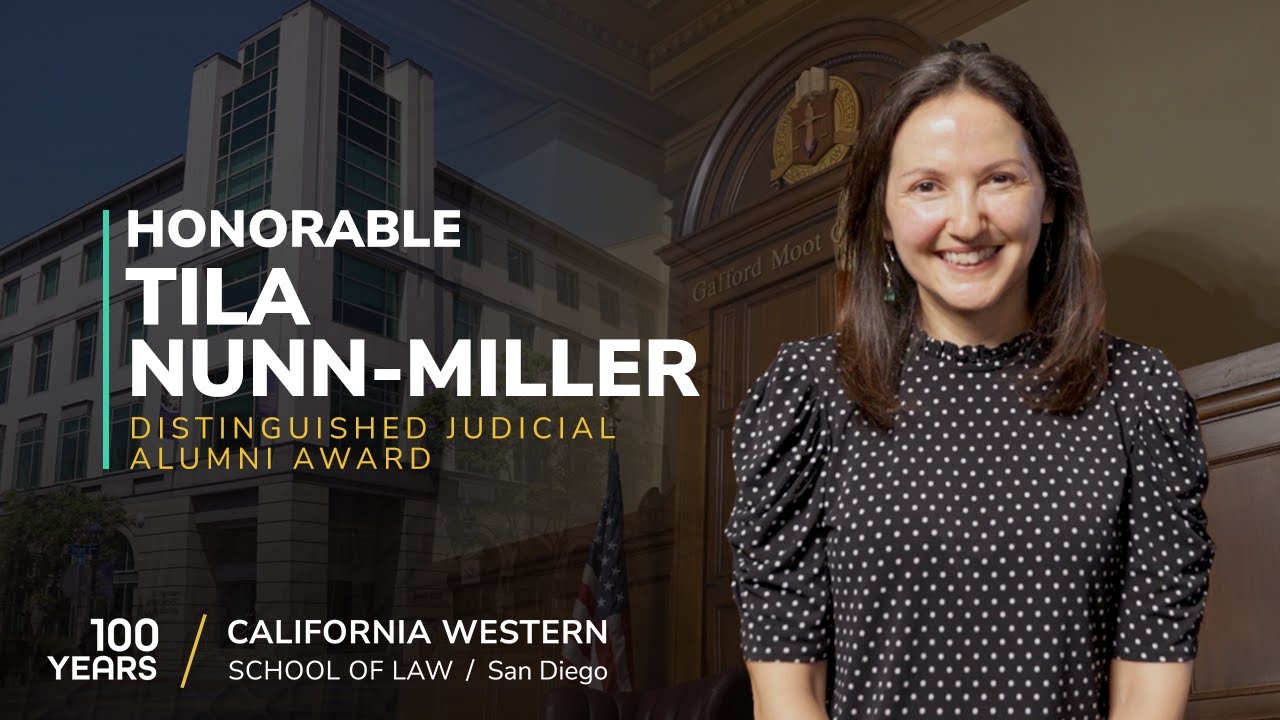California Western School of Law 2024 Distinguished Judicial Alumni ...