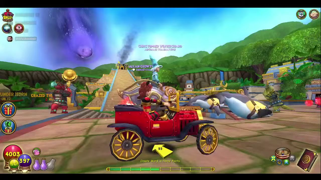 Azteca # 3 - Fire and Ice Walkthrough - Three Points - Wizard101 ...