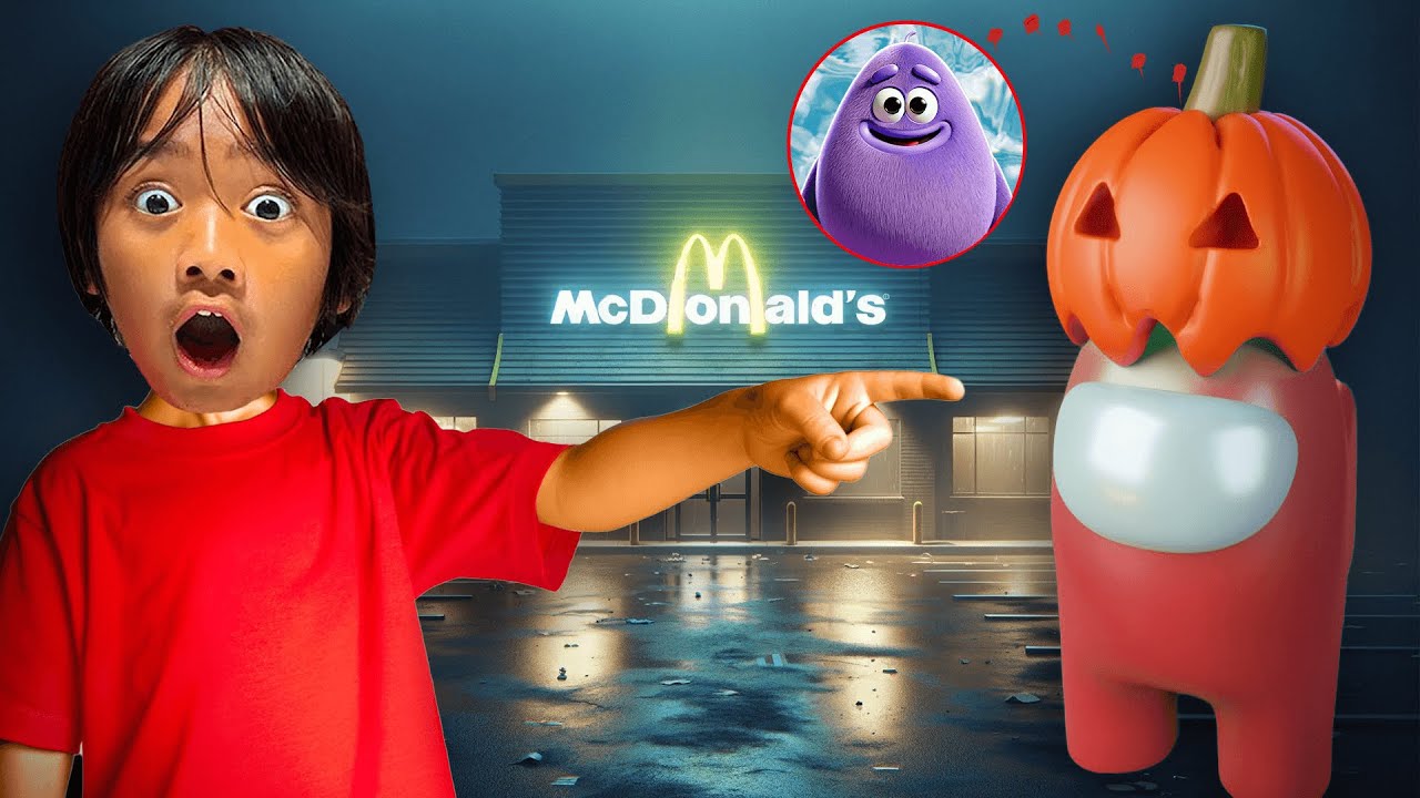 Ryan’s World Halloween Mystery - The Haunted Impostor! - YouTube