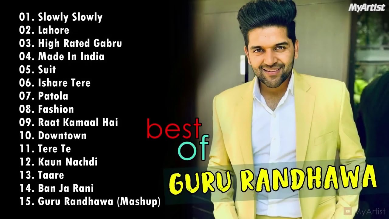 Guru randhawa best songs - YouTube