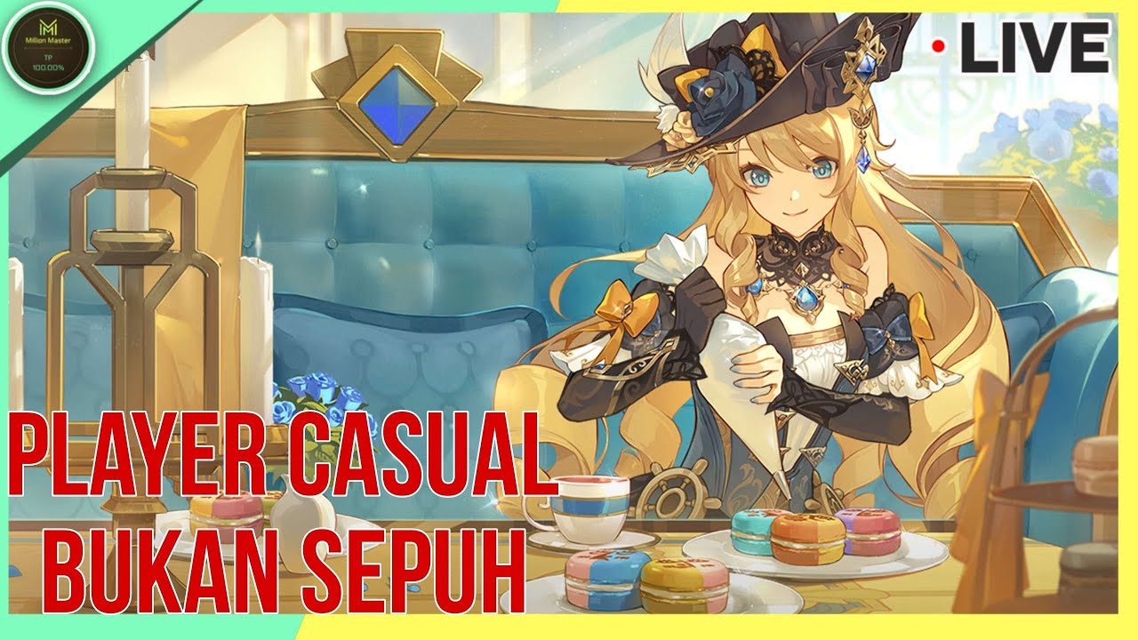 spiral ez first try abis itu lanjut jokiin akun ojisan - Genshin Impact Indonesia LIVE (AR 60 ...