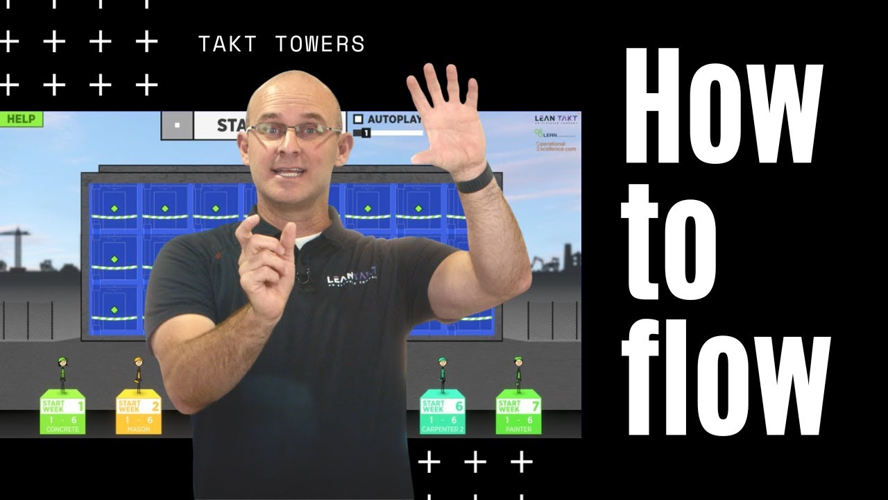 How to Flow in Construction - Takt Towers - YouTube