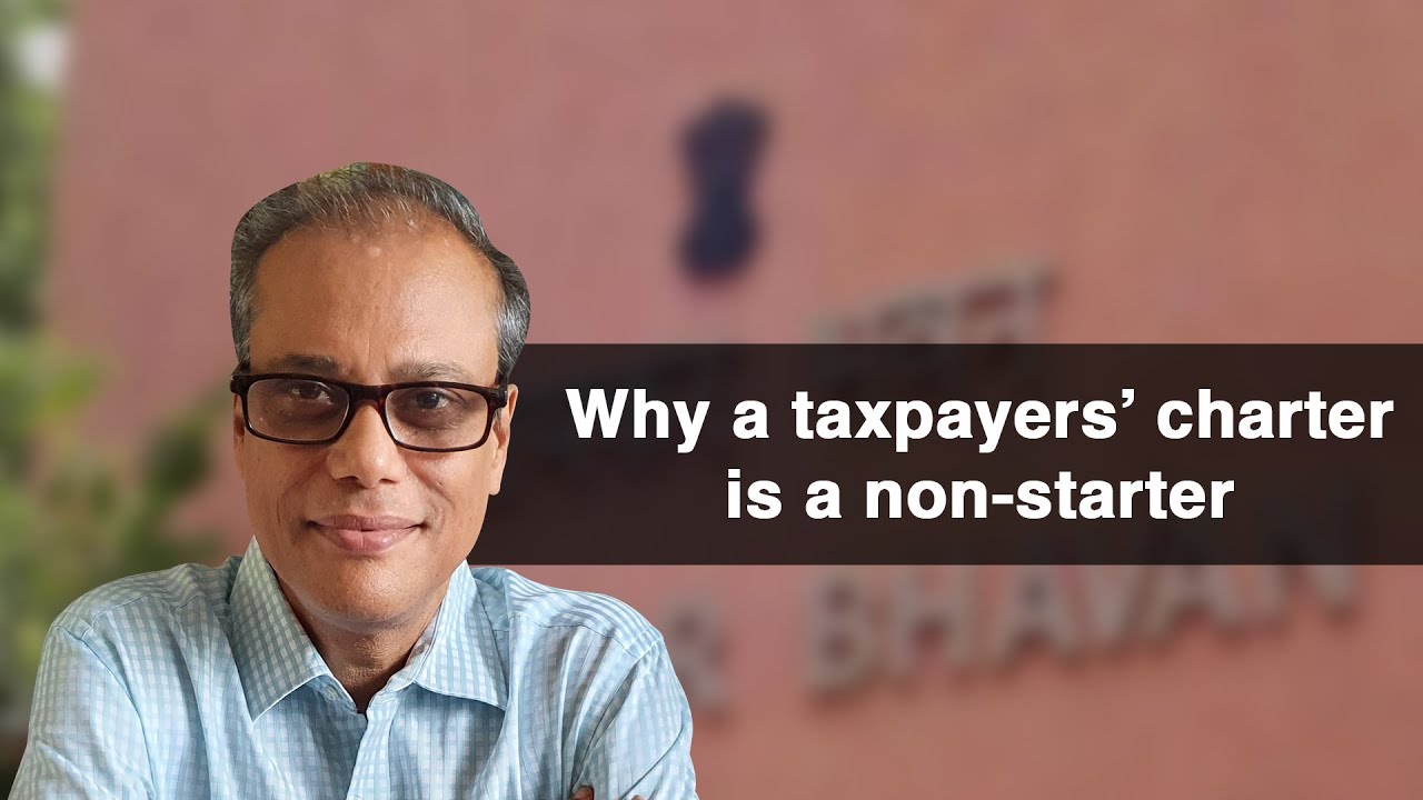 Why a taxpayers’ charter is a non-starter - YouTube