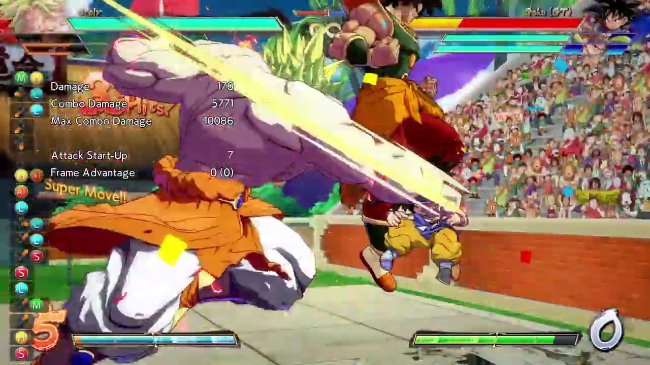 Broly (LSS) Lariat Confirm Touch of Death Combo [Broly(LSS)/Broly(DBS ...