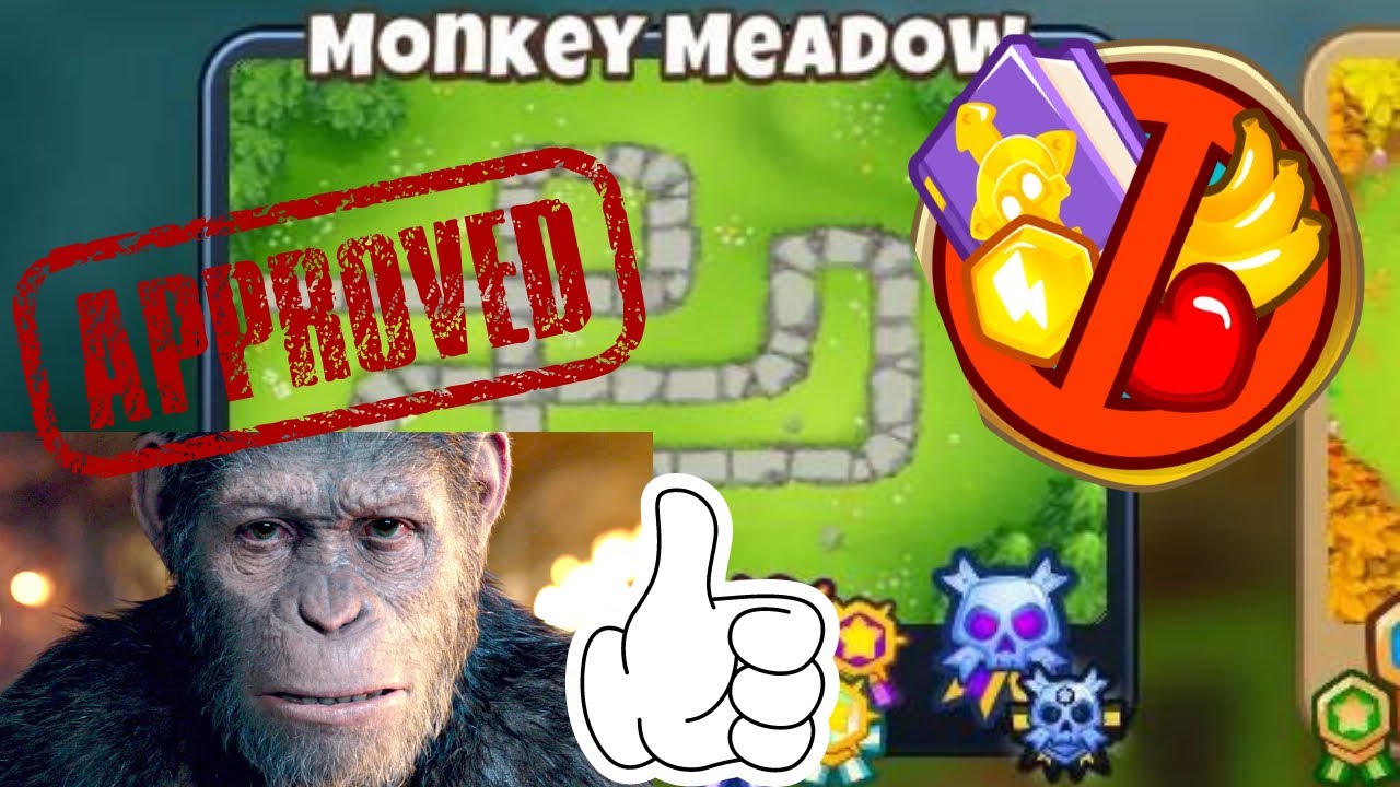 CAESAR APPROVED MONKEY MEADOW CHIMPS (SAUDA, NO MICRO) BTD6 - YouTube