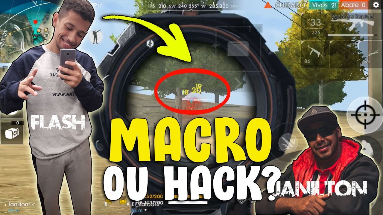 MACRO É HACK? (Trio vs Squad) - YouTube