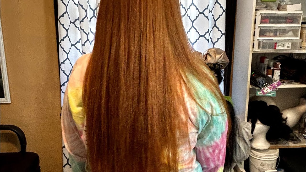 How to color a wig from start to finish \ How to make a wig smaller ...