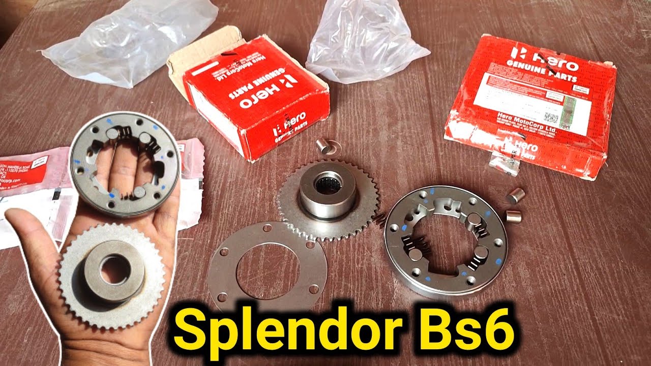 Splendor bs6 genuine parts unboxing // splendor bs6 one way unboxing ...