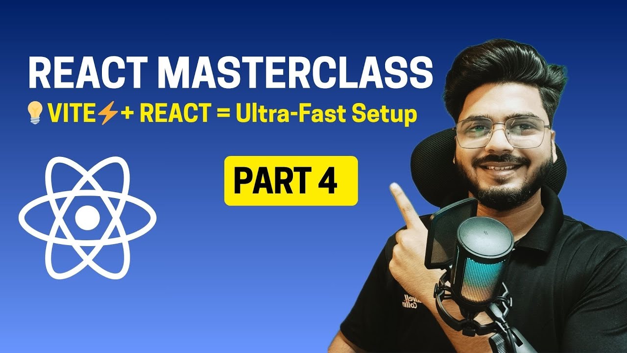 Modern React Development #4: Setup React Project with VITE (2025 ...