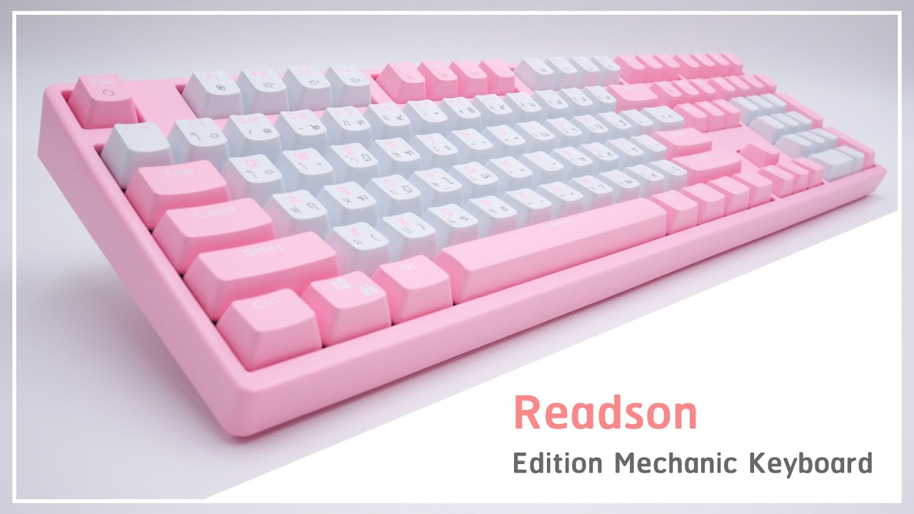 Review Readson Edition Mechanic Keyboard (Gaming) - YouTube