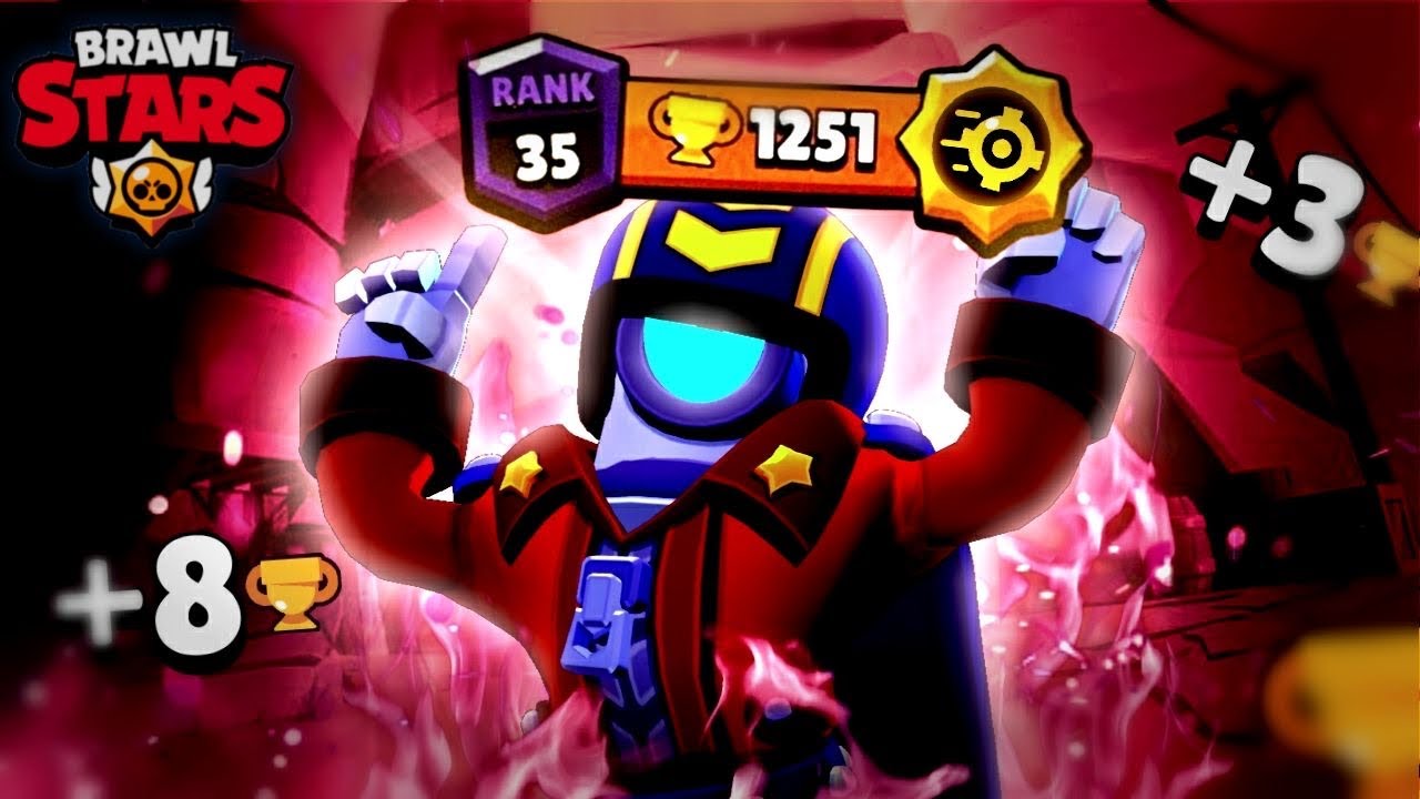 🔥AM FACUT RANK 35 STU ( 1252 TROFEE🏆) - Brawl Stars🔥 - YouTube