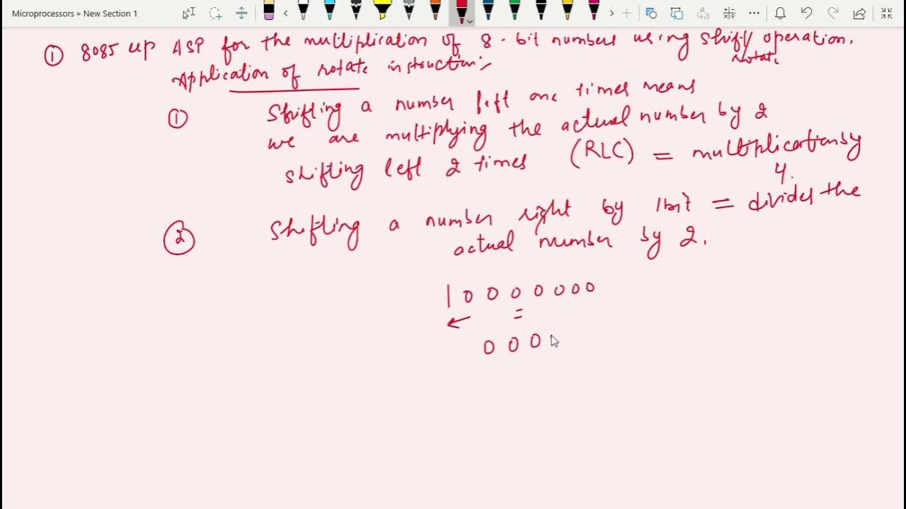 8085 Microprocessor Assembly Language Program Description for ...