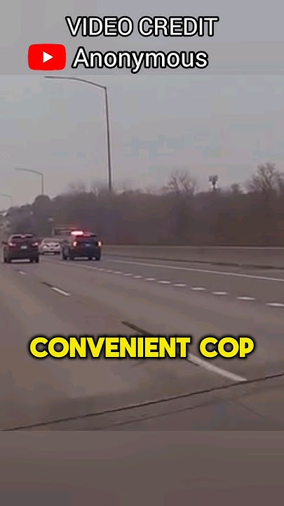 Convenient Cop INSTANT JUSTICE 🤣 #instantkarma #dashcam - YouTube