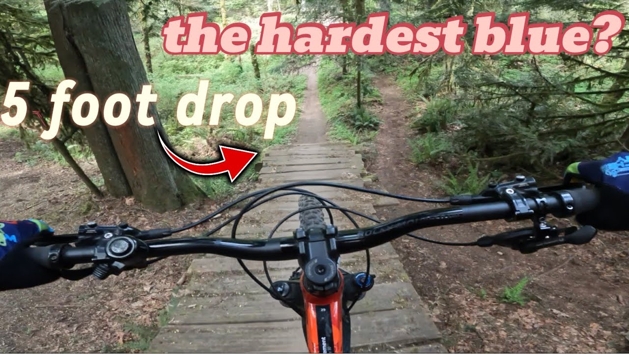 Ryan's eternal flow, Duthie hill bike park, the hardest blue in the ...