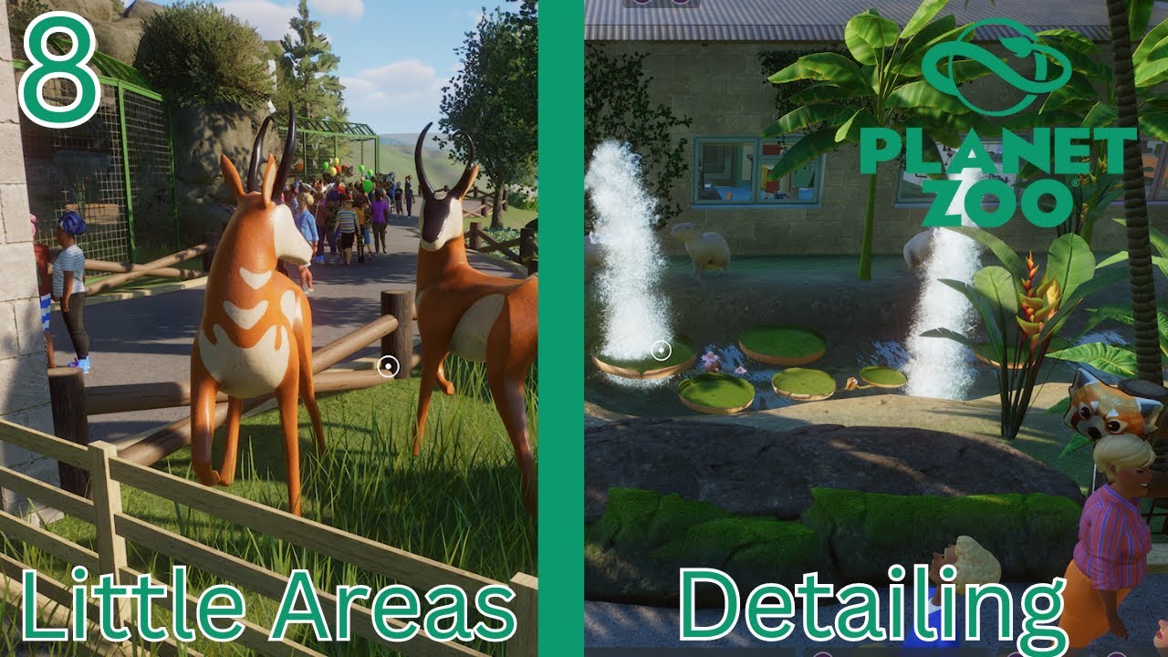 How to DETAIL | Planet Zoo Console Edition Franchise Mode - YouTube