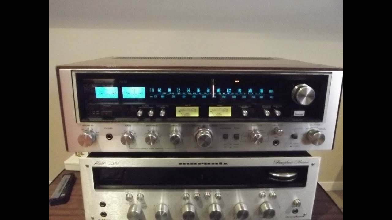 Sansui 7070 Demo FOR SALE....SOLD! - YouTube
