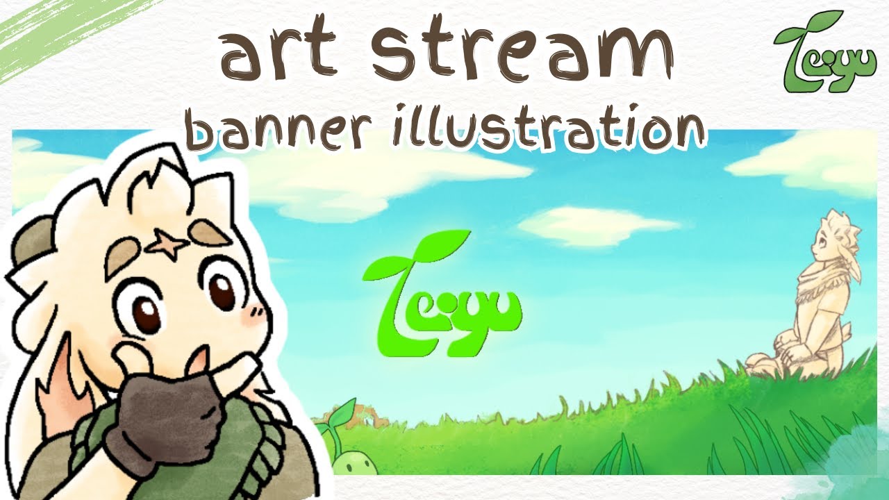 Goat draws a banner and says some smart things [ᴀʀᴄʜɪᴠᴇ] cozy art ...