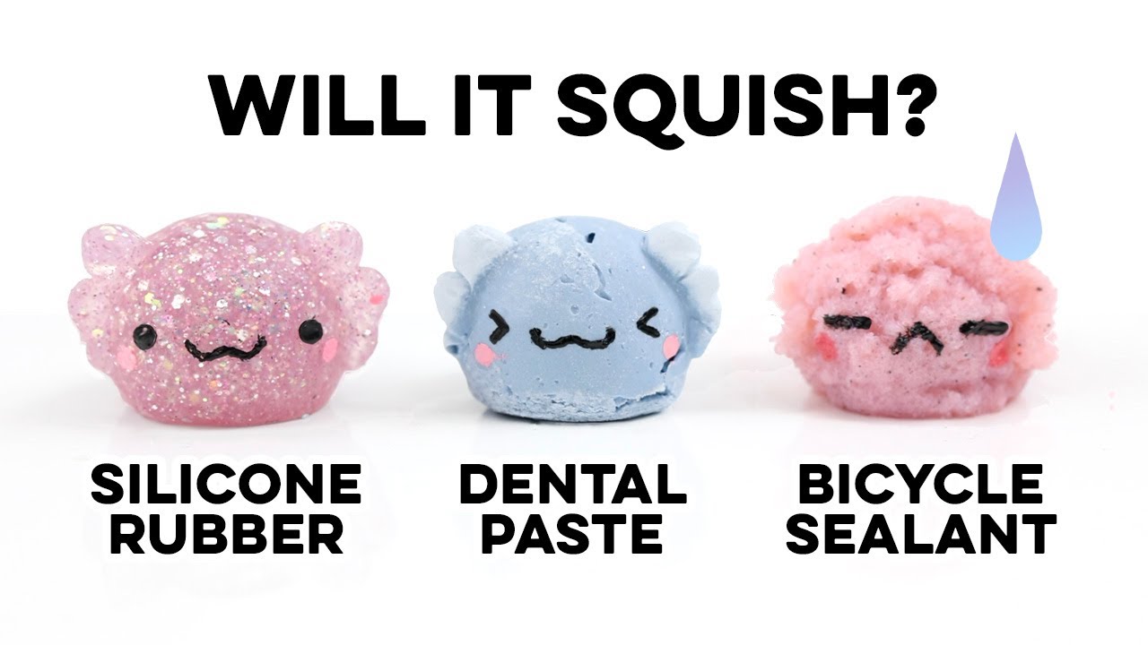 3 RARE Squishy Making Materials! #diy #satisfying - YouTube