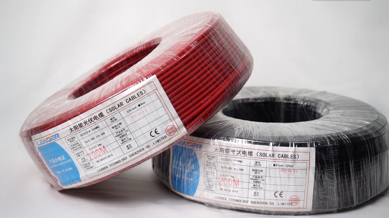 LEADER Solar Cable 220915 - YouTube
