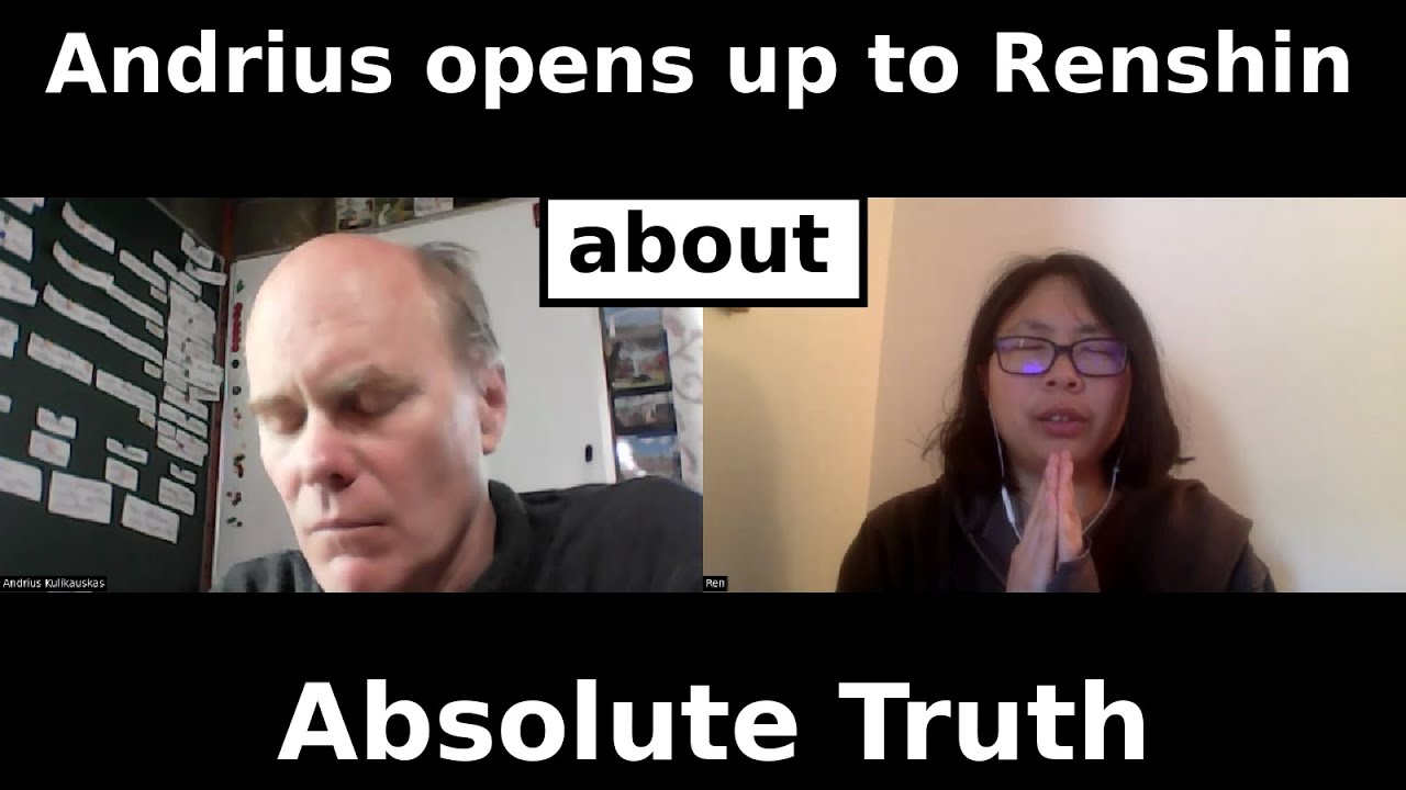 Andrius opens up to Renshin about Absolute Truth - YouTube