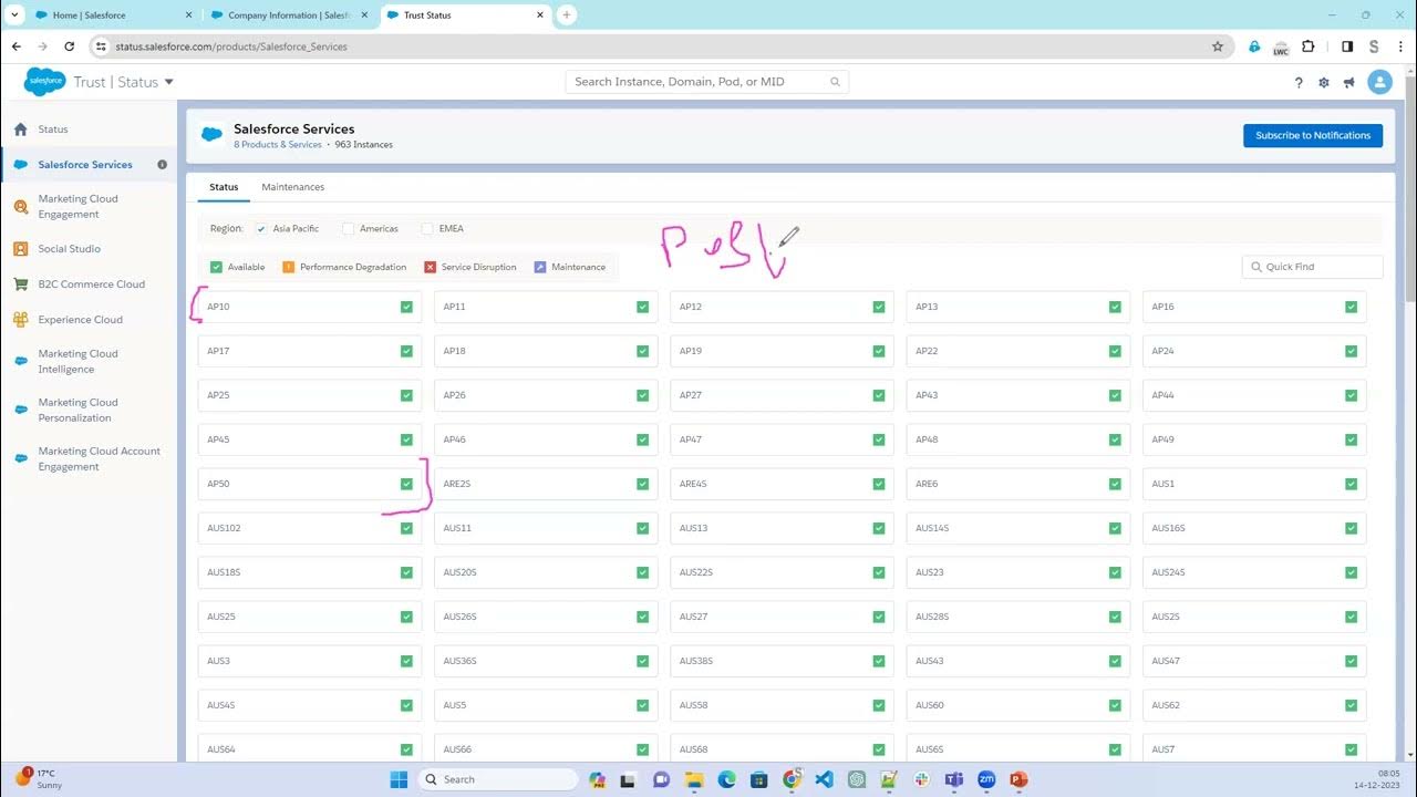09 Salesforce Status Salesforce Admin Apex Soql Sosl Html Javascript Css Lwc Lightning Web Youtube