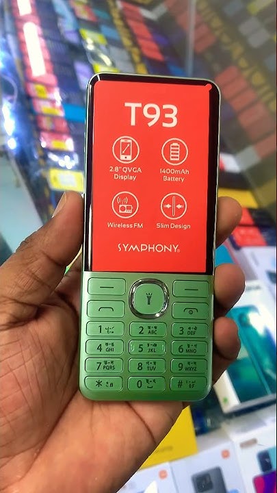 Symphony T93 Feature phone #featurephone #symphony #symphonyt93 #featuremobile #buttonmobile ...
