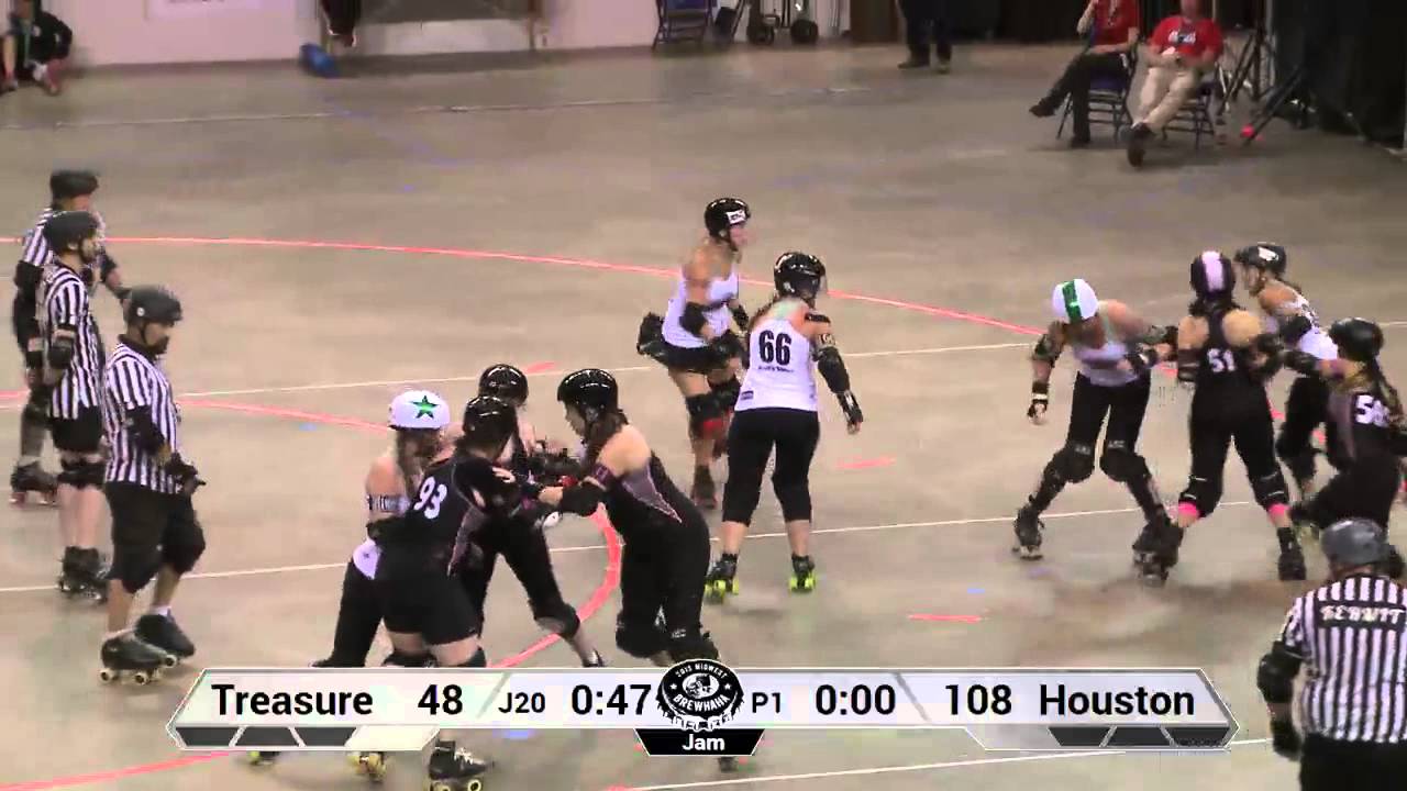 Houston Roller Derby All Stars v Treasure Valley Roller Derby All-Stars ...