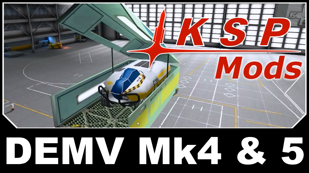 KSP Mods - DEMV Mk4 & Mk5 Rovers - YouTube
