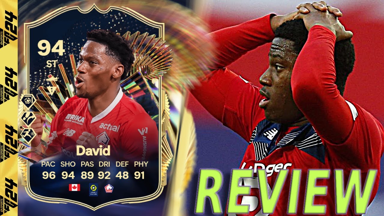 ES MEJOR QUE AUBA... 94 JONATHAN DAVID TOTS EA FC 24 TEAM OF THE SEASON ...