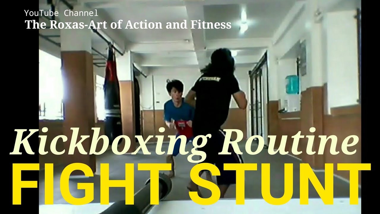 SPEED UP FREESTYLE STUNTFIGHTS | Kickboxing routine FIGHT STUNTS - YouTube