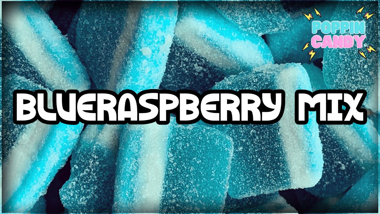 Our Blue Raspberry Mix | Mixed Sweets Bag Pick N Mix | Poppin Candy ...