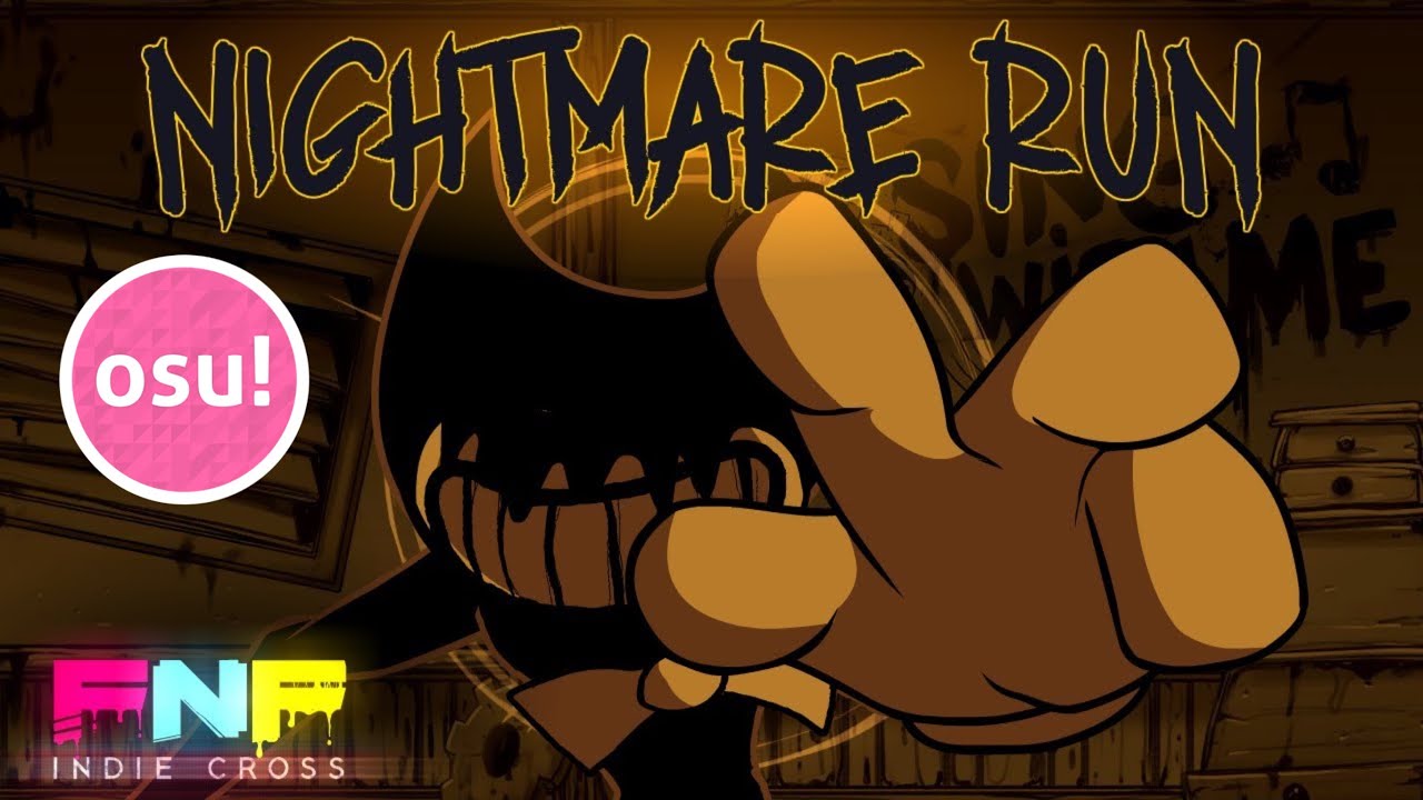 osu! mania FNF Indie Cross Nightmare Run - YouTube