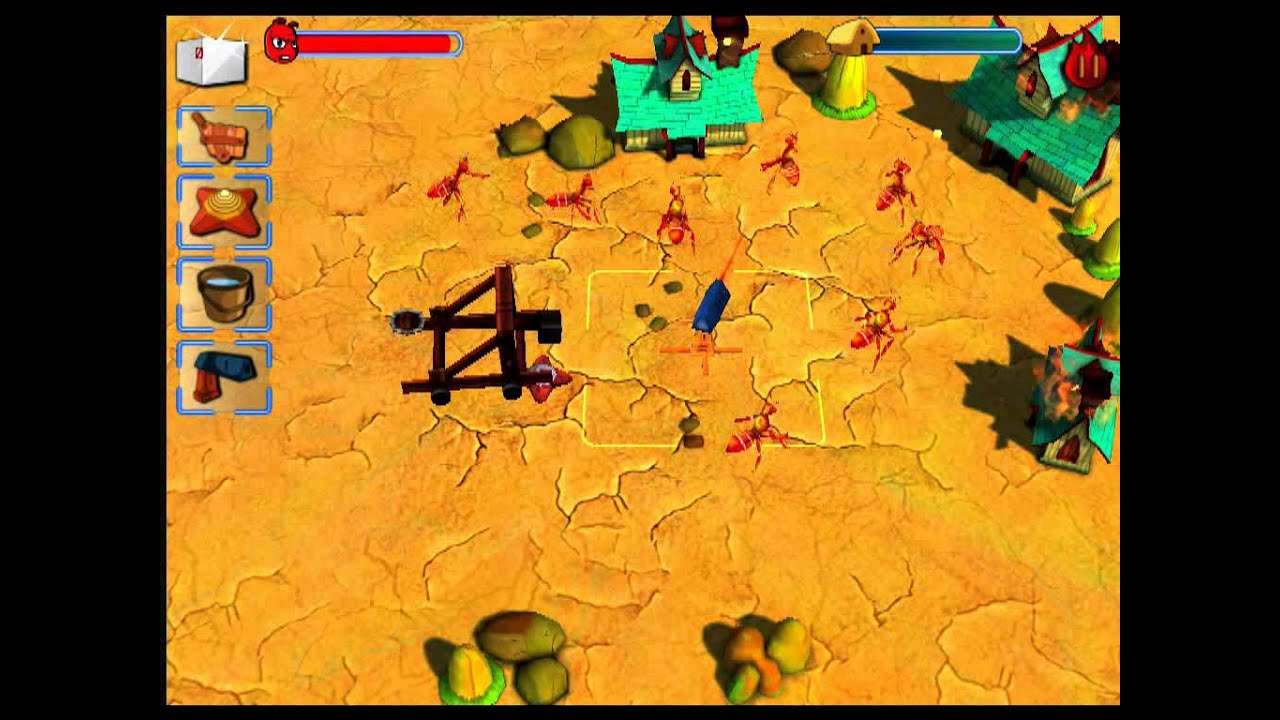 Ant Defense iOS Game - YouTube