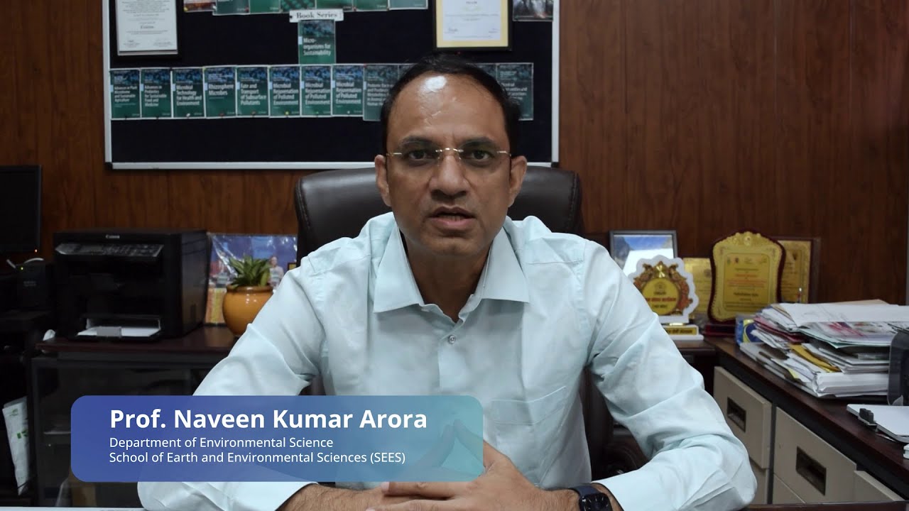 World Earth Day : A Message by Professor Naveen Kumar Arora - YouTube